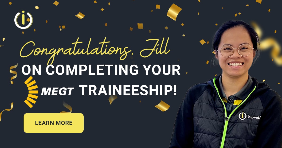 MEGT traineeship grad Jill Dumandan joins Inspired IT full-time